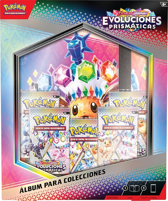 Pokémon TCG: Evoluciones Prismaticas - Album para Colecciones – Dino Cards